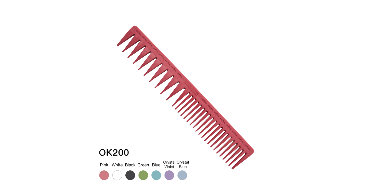 OHKA SAKURA 櫻花剪刀 專業剪髮梳 功能剪梳系列 OK200 髮束隔離剪梳 美髮工具 | 櫻花剪刀 | 美髮剪刀